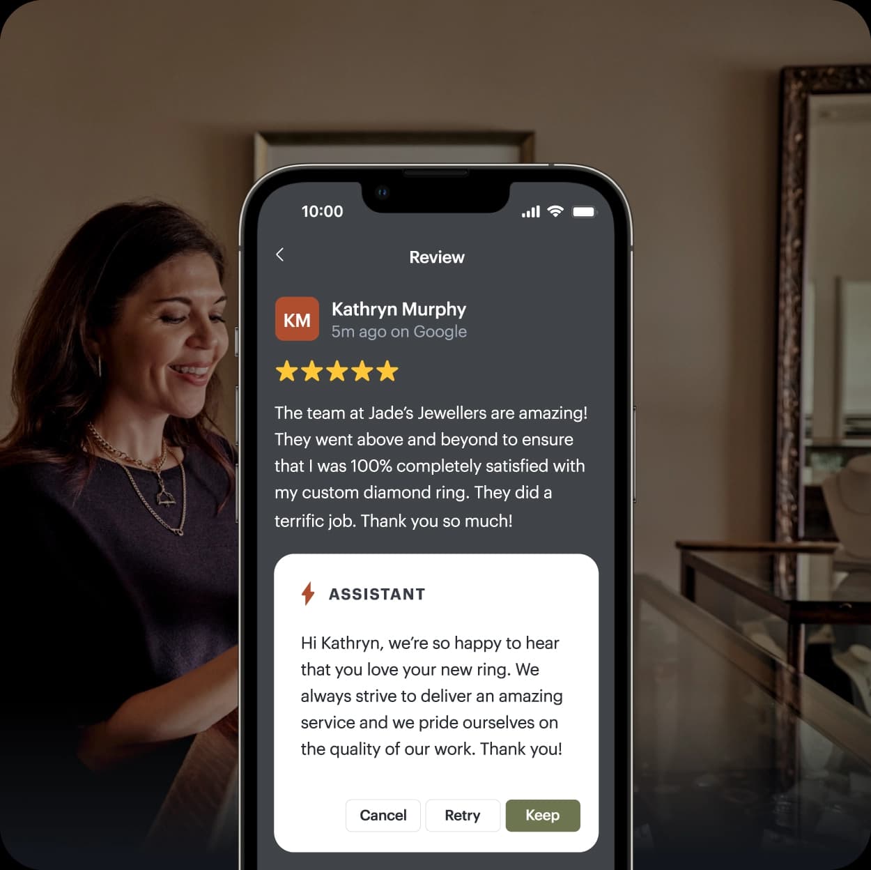 Communication & Reputation Management App